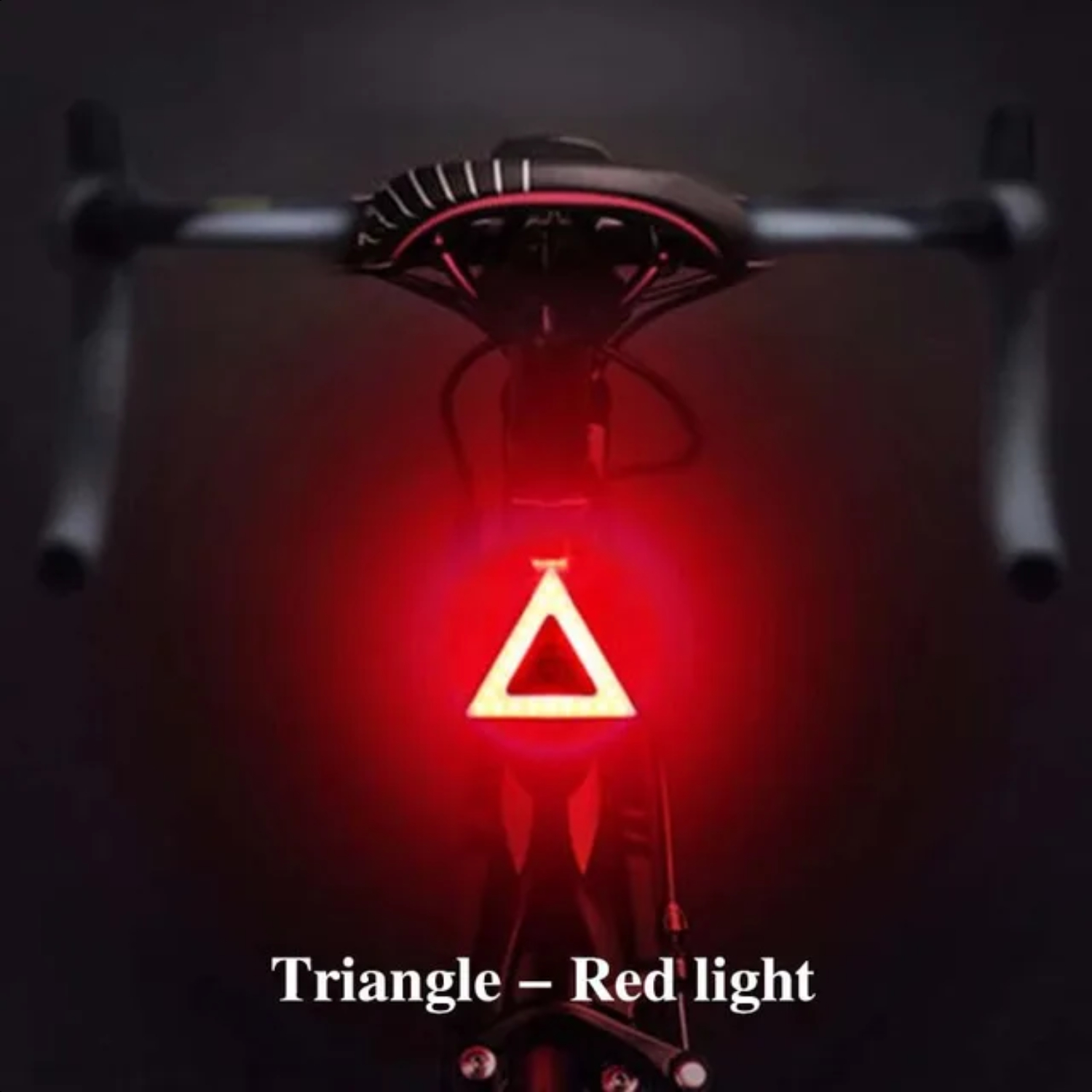 JNZHUA Creative Night Ride Bicycle Taillight - Rechargeable Bike Light for Mountain and Road ...