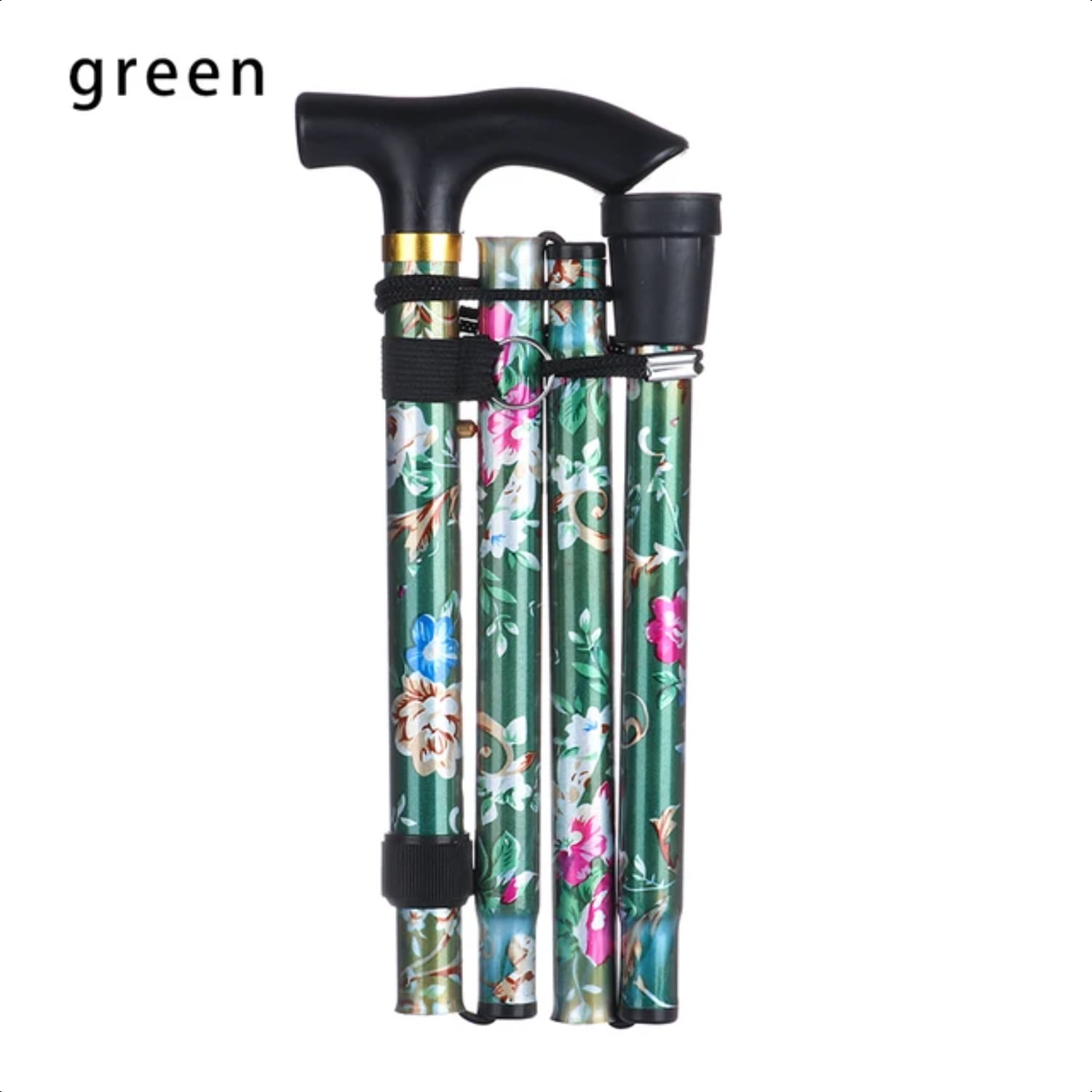 JNZHUA Trusty Hot Folding Hiking Trekking Poles Telescopic Walking ...