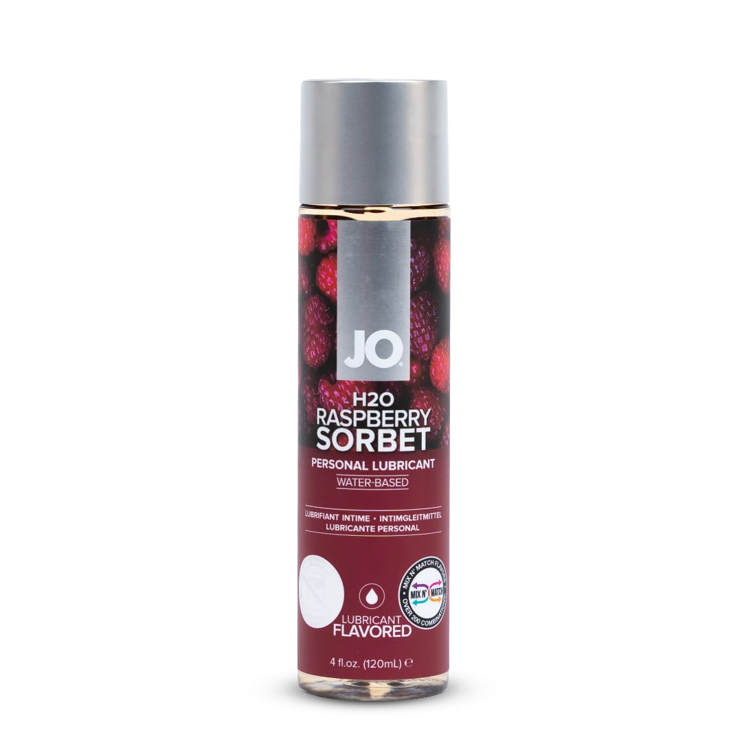 JO H2O Raspberry Flavored Edible Personal Lubricant, Stimulating ...