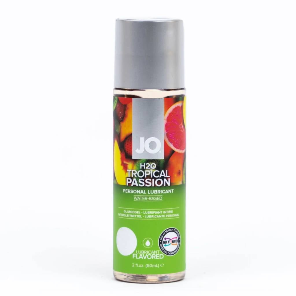 JO H2O Water Based Flavored Lubricant 2oz - Tropical Passion - Walmart.com