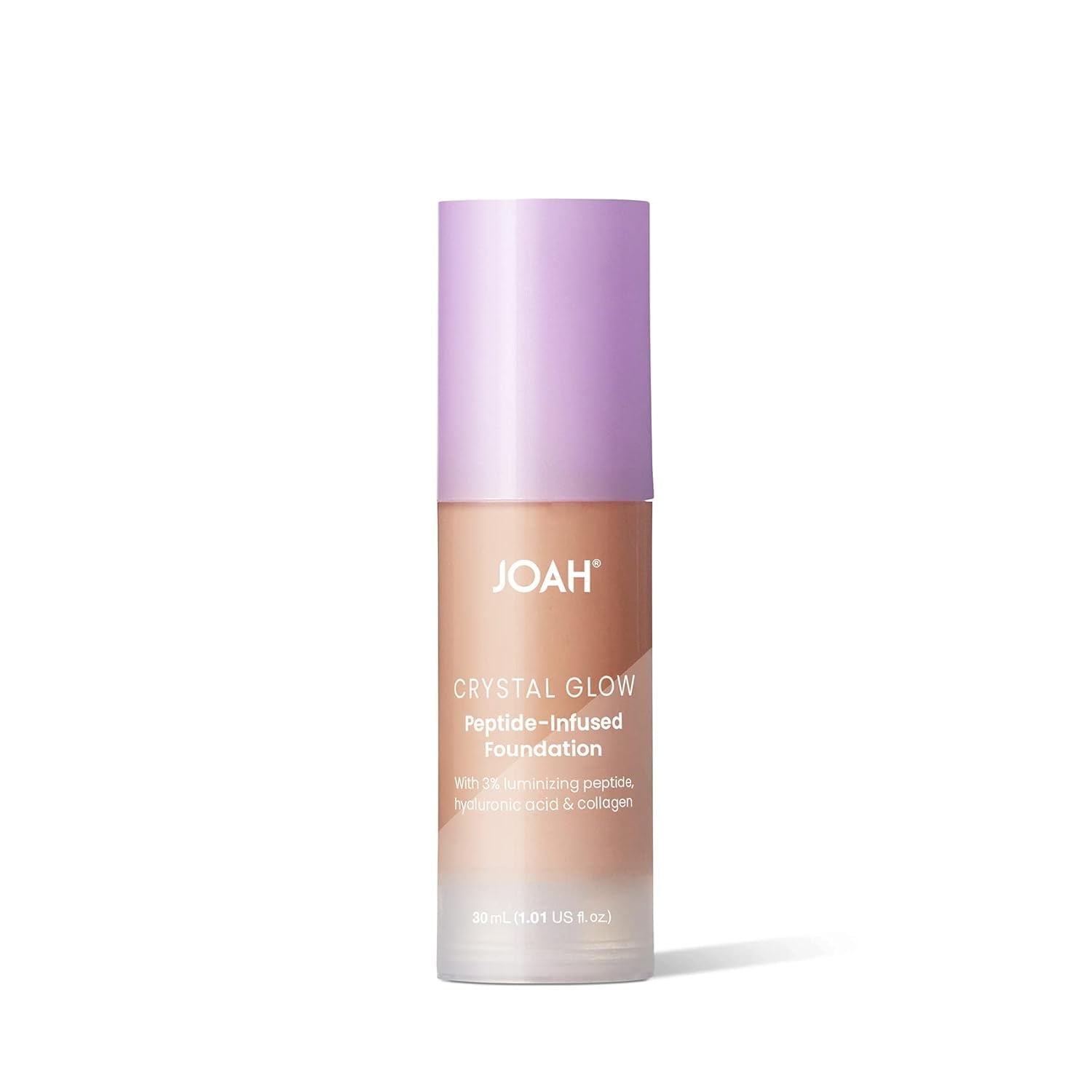 JOAH Crystal Glow Peptide-Infused Foundation MN060 Medium With Neutral ...