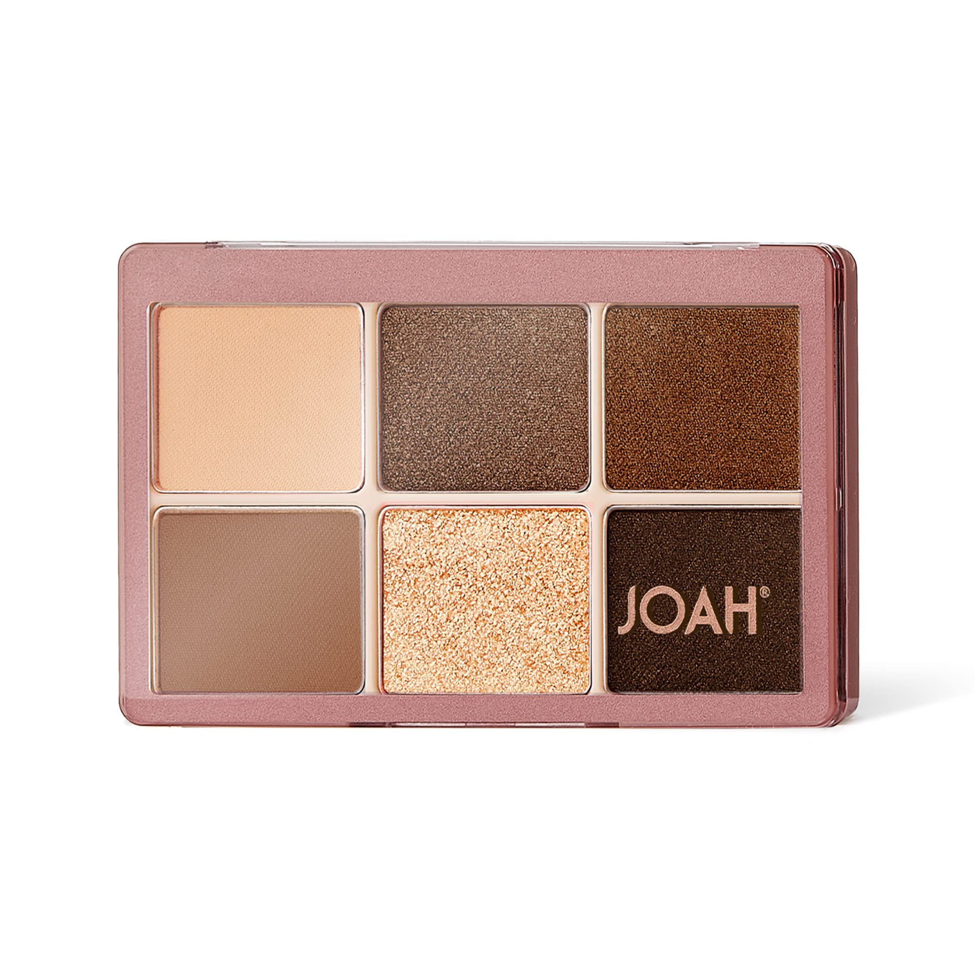 JOAH Eyeshadow Palette, Escapades Eye Makeup, 6 Shades, Richly Pigmented, Long Lasting Powder ...