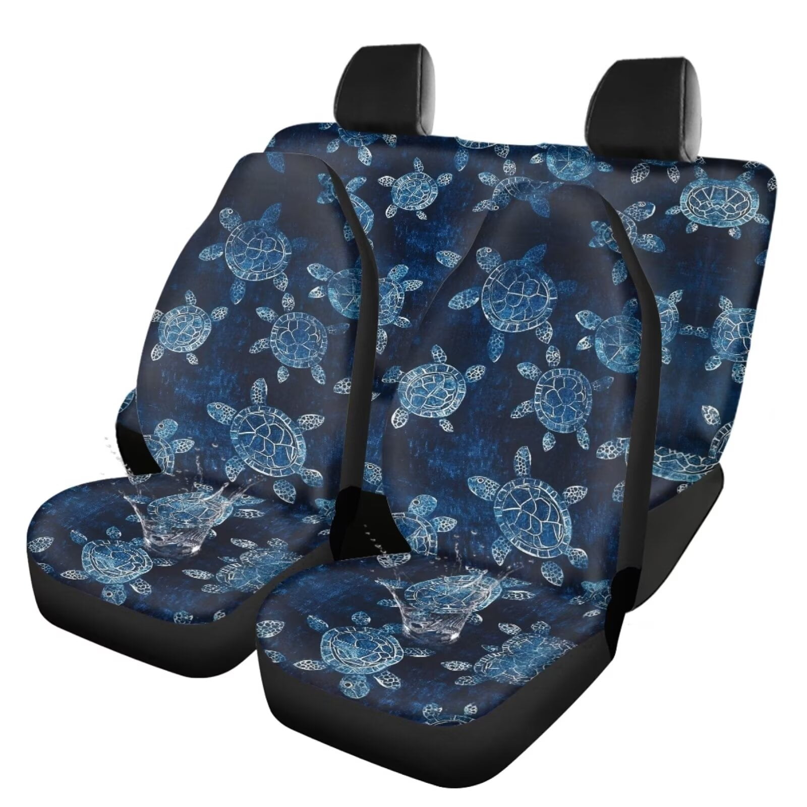 JOAIFO Turtle Car Accessories Interior Aesthetic Car Seat Protector Car ...