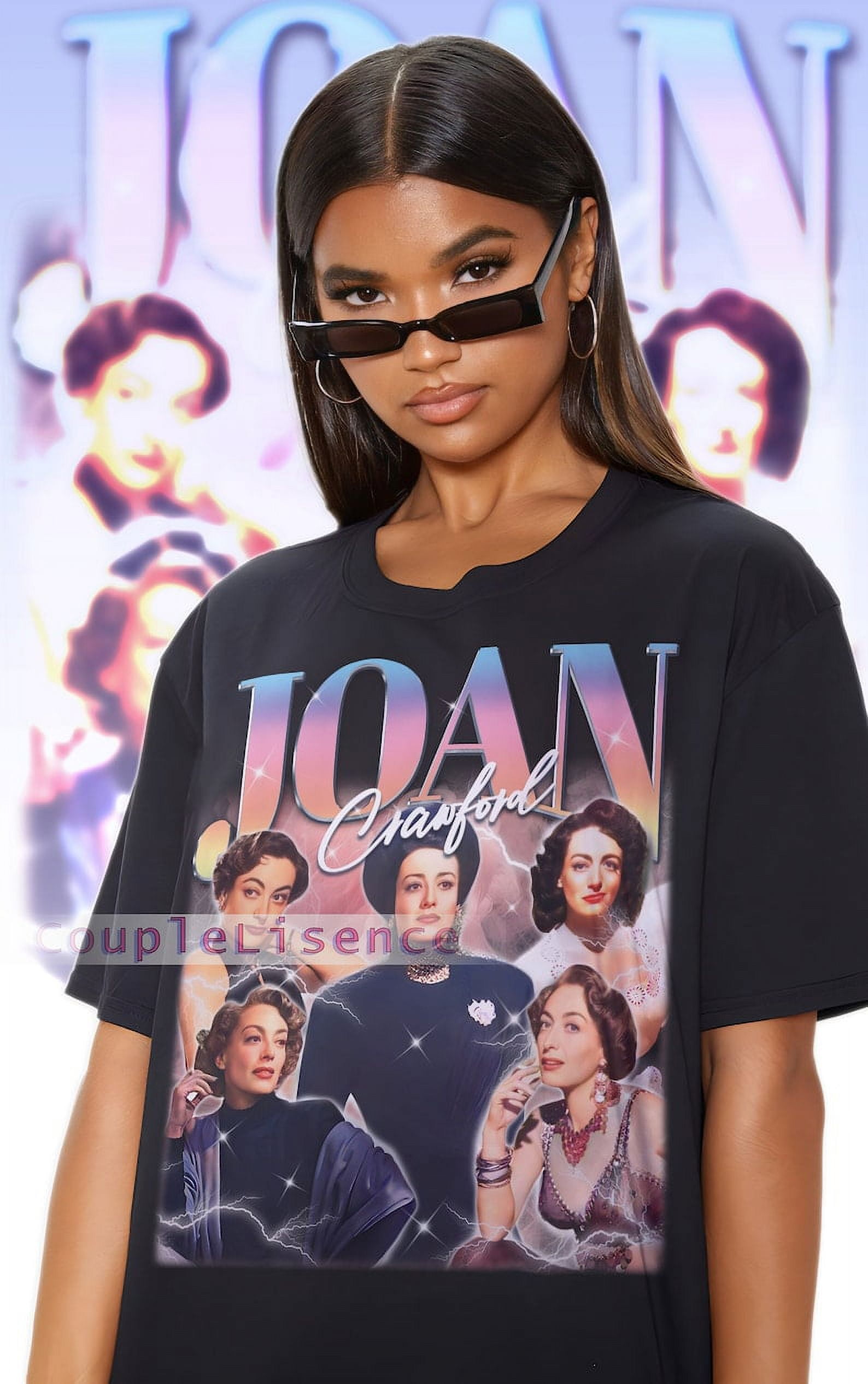 JOAN CRAWFORD Vintage| Joan Crawford Homage Fan Tees | Joan Crawford ...