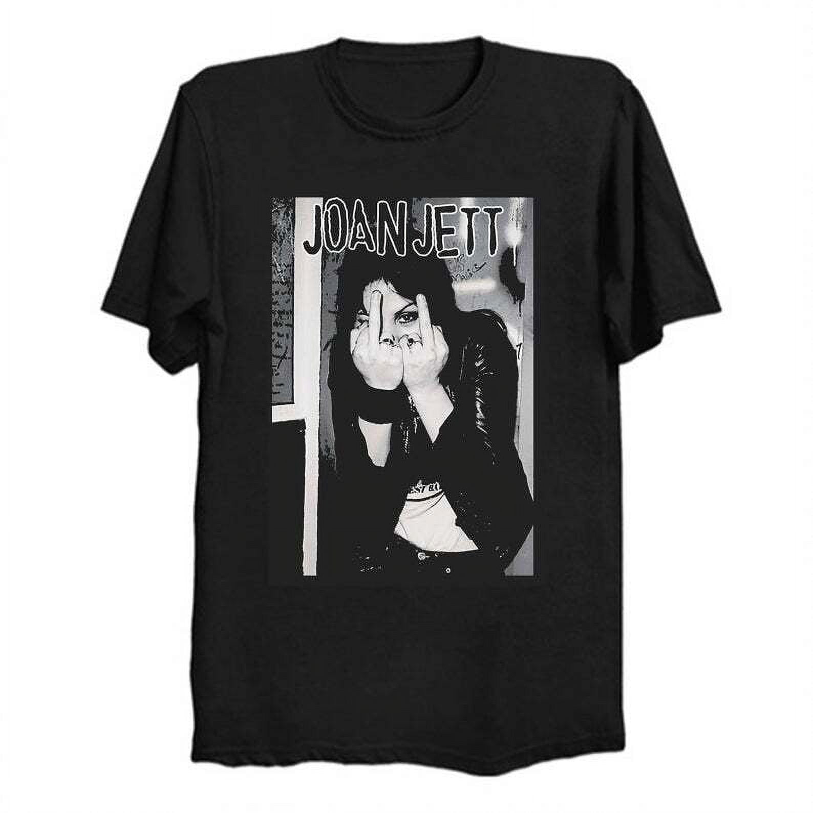 JOAN JETT Shirt Super Cool Funny Black Cotton All Size S-234XL Unisex ...
