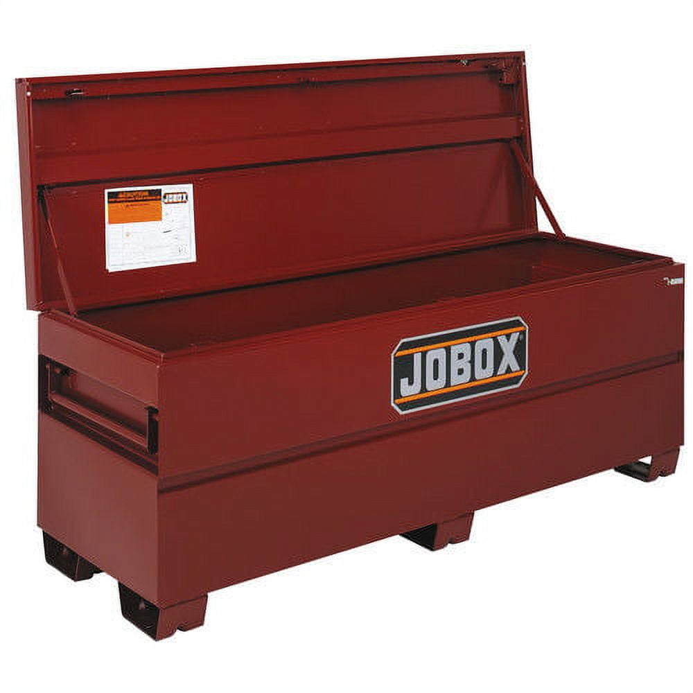 JOBOX 1-658990 72 in. Long Heavy-Duty Steel Chest with Site-Vault ...