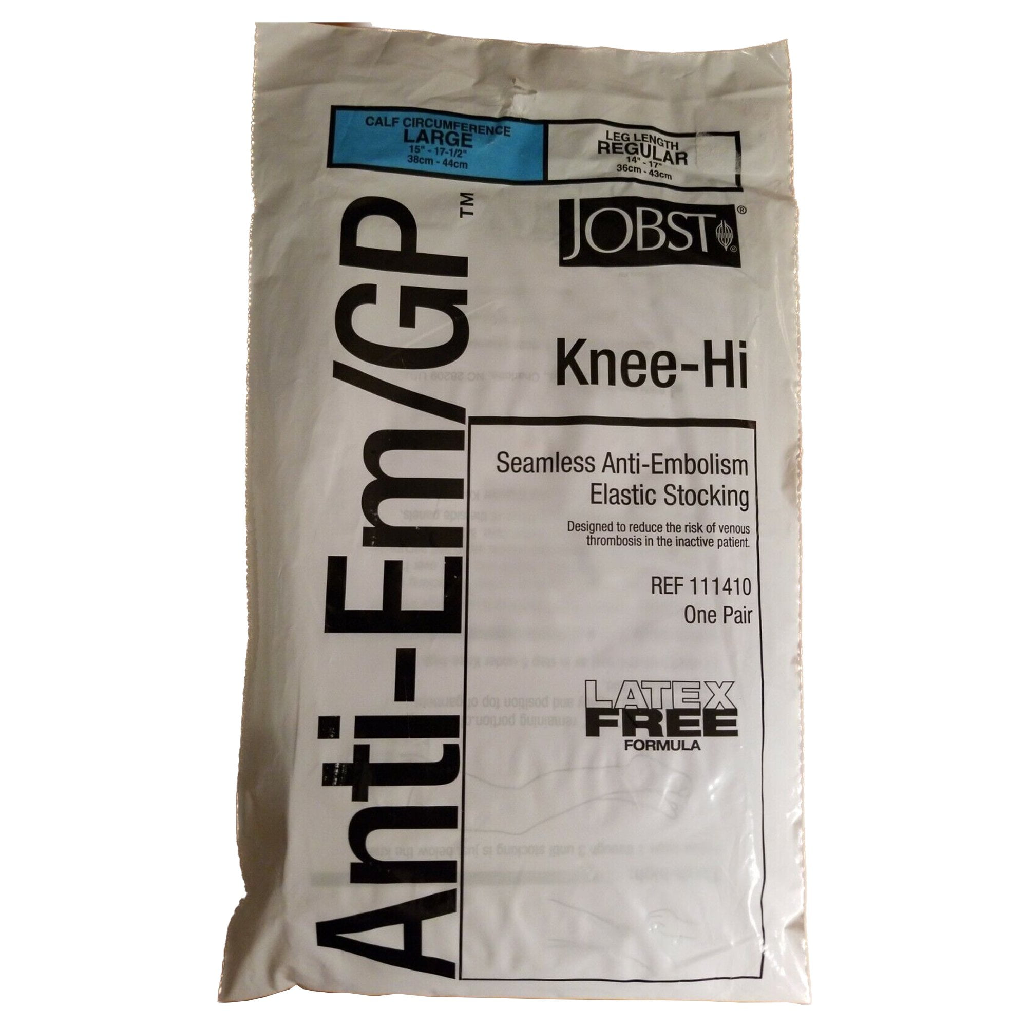 JOBST® Anti-Em/GP™ Knee High Anti-embolism Stockings, Large / Regular ...