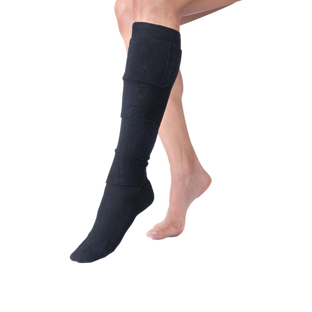 JOBST FarrowWrap 4000 Compression Wraps, 30-40 mmHg, Legpiece, Black ...