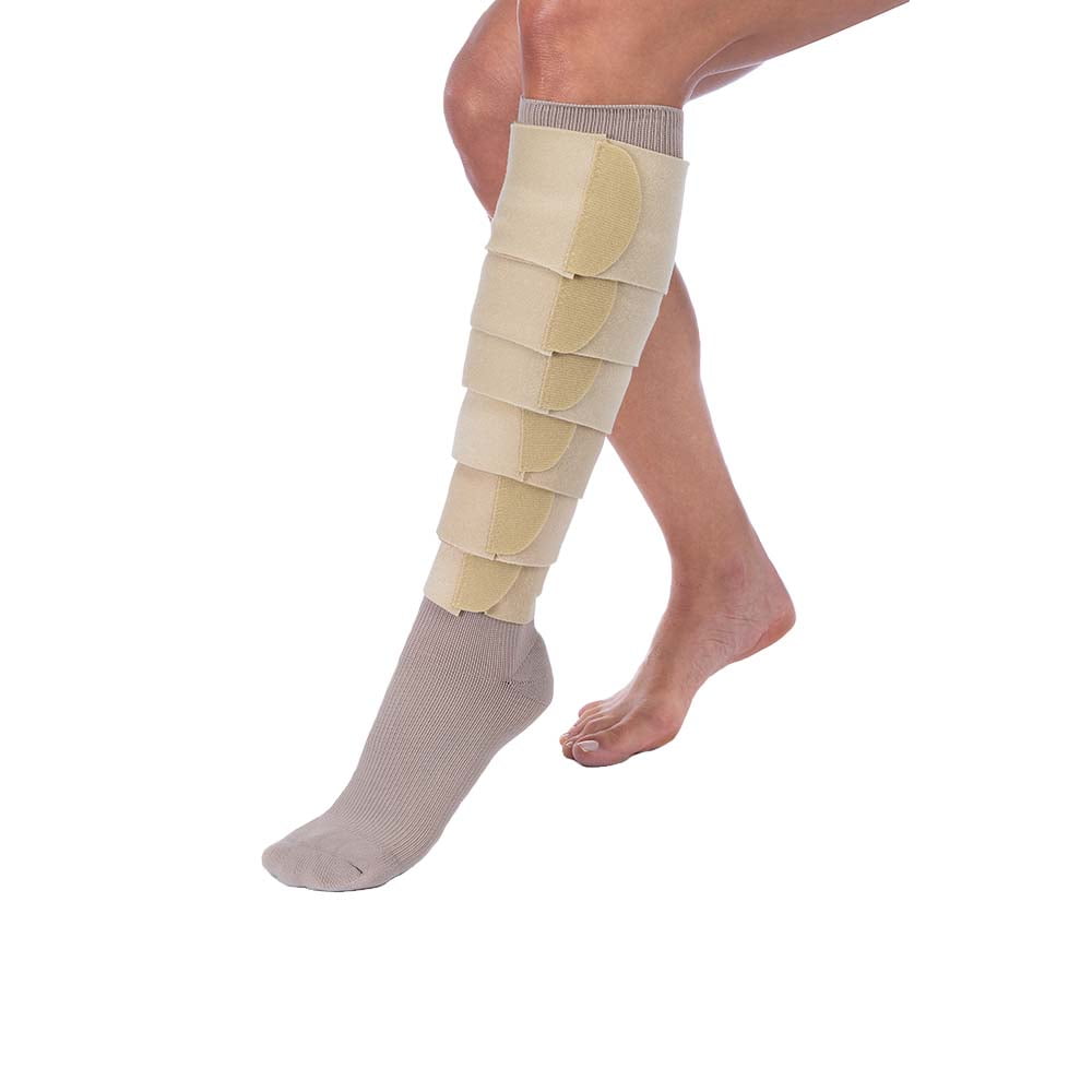 JOBST FarrowWrap Lite Compression Wraps, 20-30 mmHg, Legpiece, Tan ...