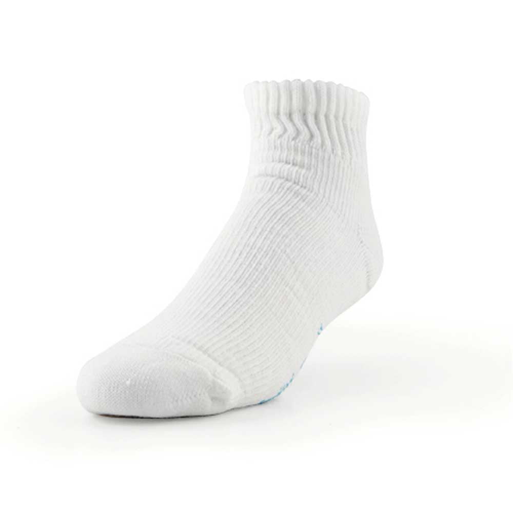 JOBST SensiFoot Diabetic Mini Crew Style Socks 8-15mmHg (White) X-Small ...