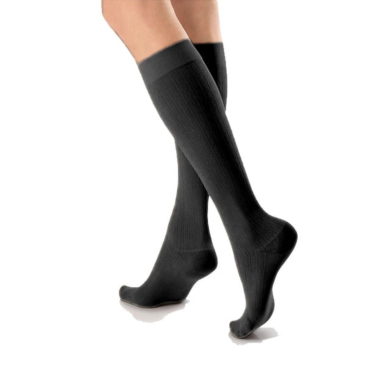 JOBST soSoft Knee High Compression Socks 8-15 mmHg Closed Toe - Brocade ...