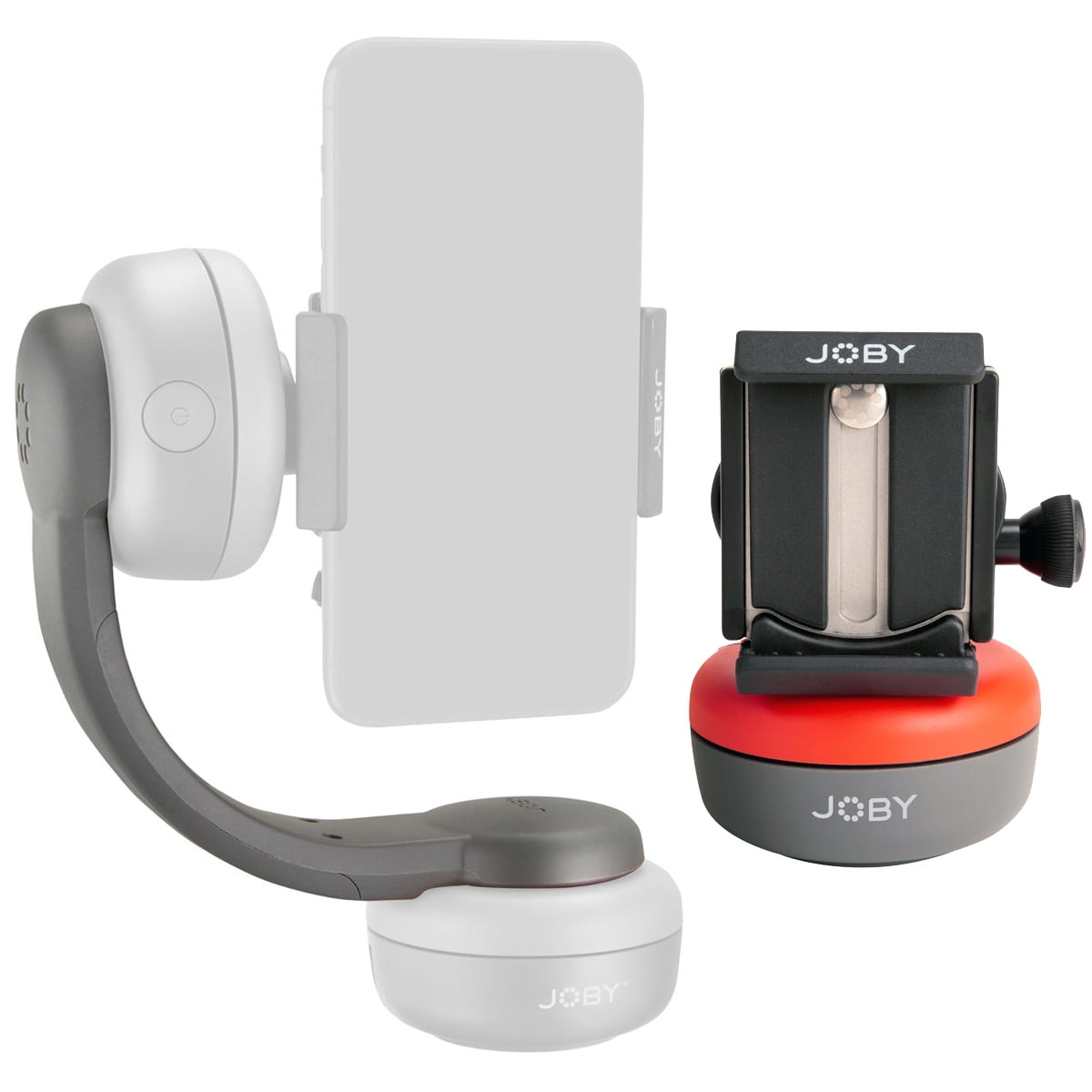 JOBY Spin Phone Mount Kit, Bundle with Pan Tilt Bracket for Spin, Gray ...