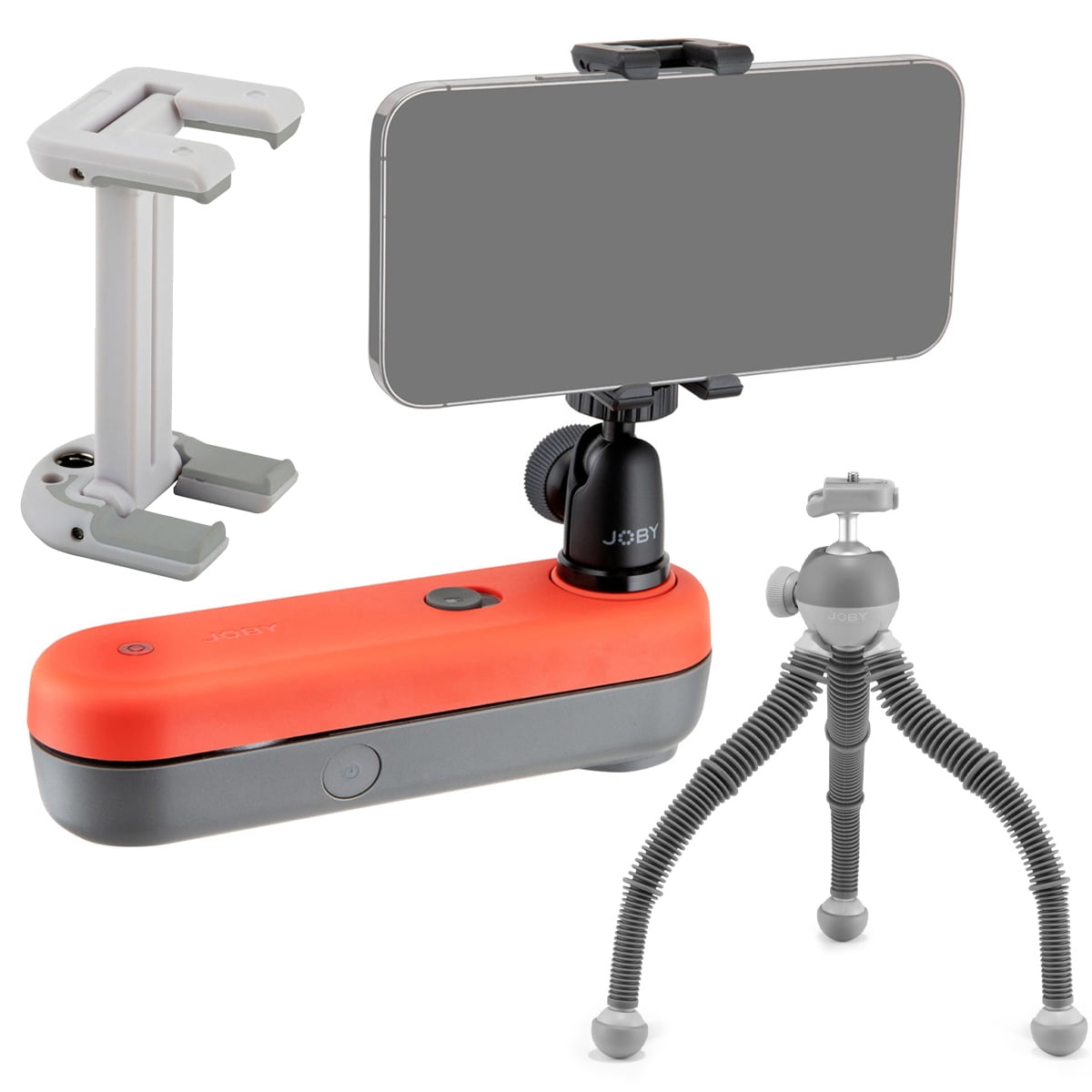 JOBY Swing Phone Mount Kit, Bundle with PodZilla Flexible Large Tripod ...