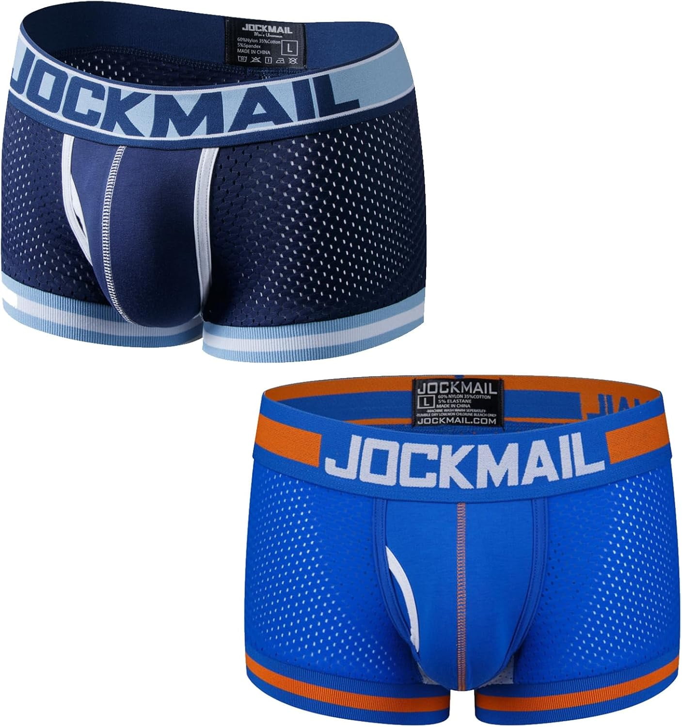 JOCKMAIL 2 Pack/PCS Men's Mesh U Pouch Underwear Mens Underwear Briefs ...