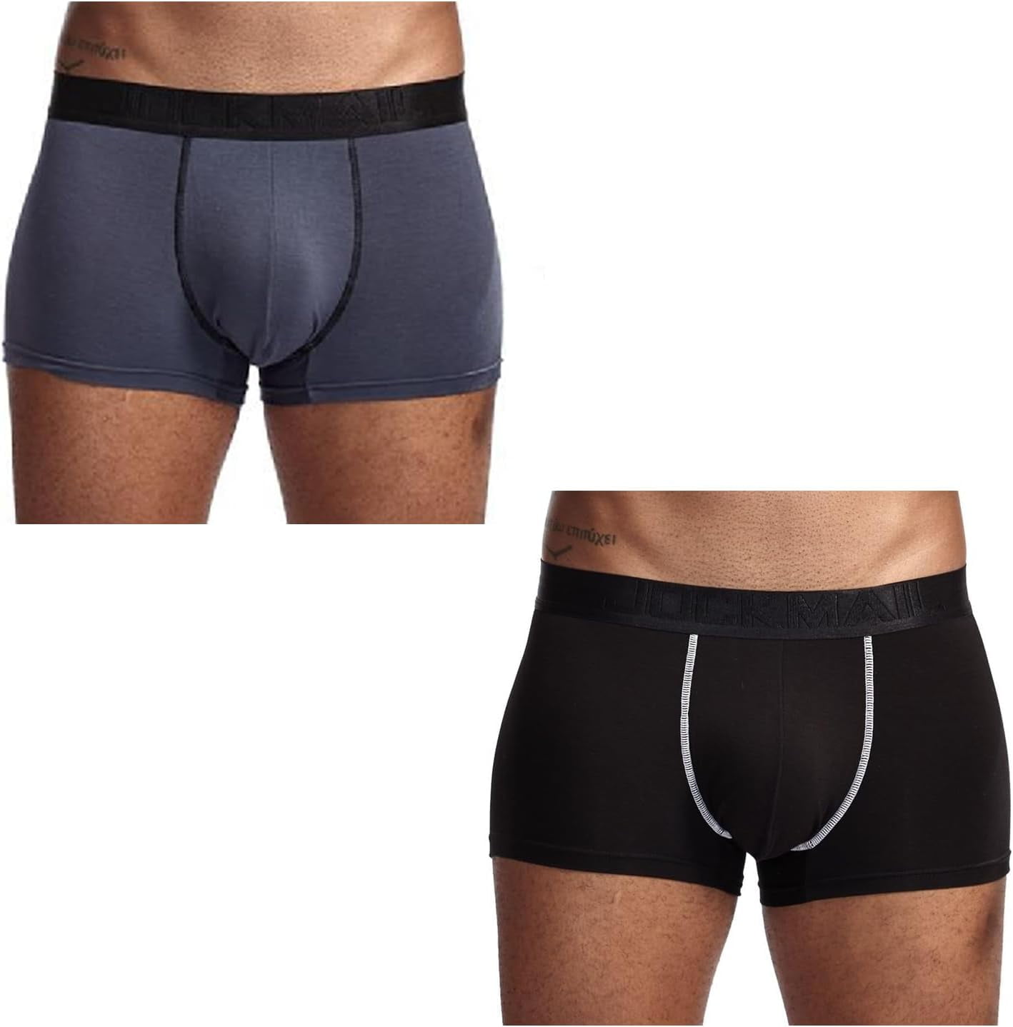 JOCKMAIL 2 Pack/PCS Men's Underwear Boxer Briefs Mens Modal Boxer ...