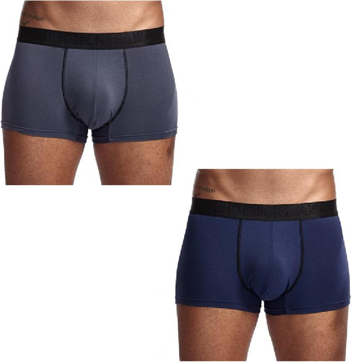 JOCKMAIL 2 Pack/PCS Men's Underwear Boxer Briefs Mens Modal Boxer ...
