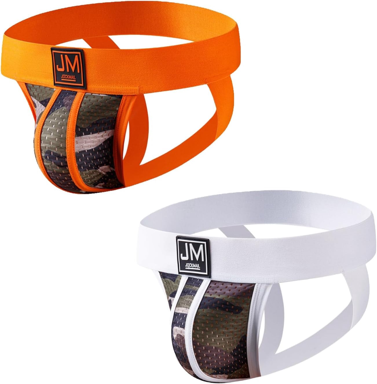 JOCKMAIL 2PCS/Pack Jock Strap for Men Underwear Camouflage Mesh Low ...
