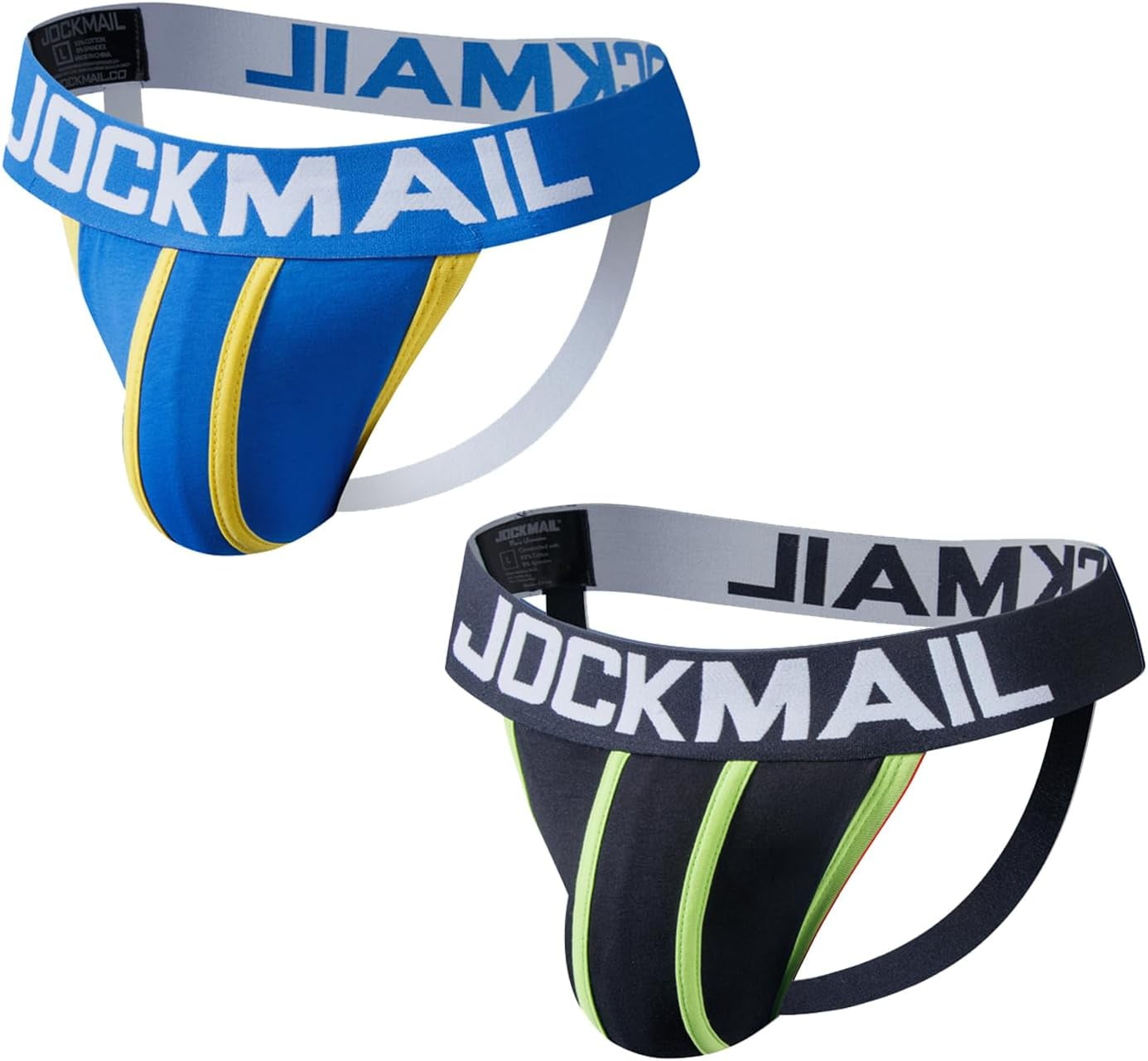 JOCKMAIL 2PCS/Pack Jockstraps Men Thong Underwear Men G-String Thong ...