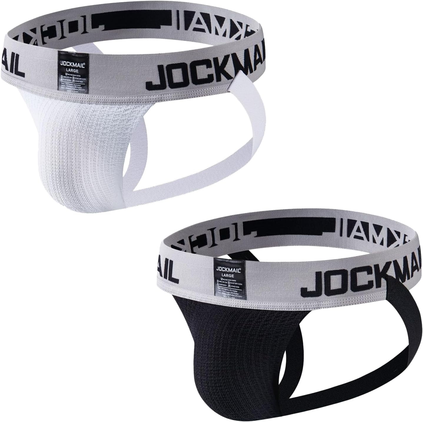JOCKMAIL 2Pack/PCS Men's Thongs Athletic Supporter Men's Briefs Rainbow ...