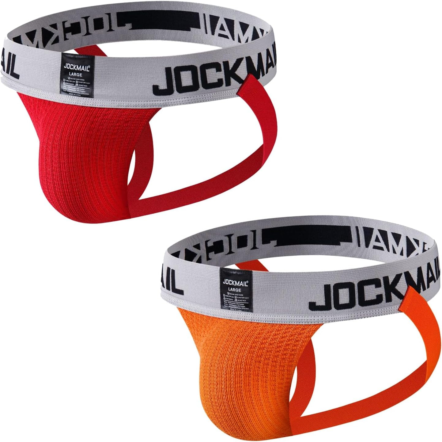 JOCKMAIL 2Pack/PCS Men's Thongs Athletic Supporter Men's Briefs Rainbow ...