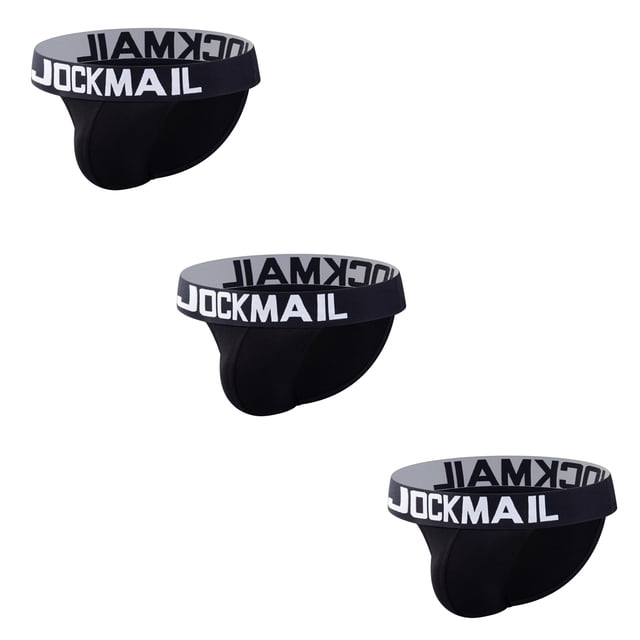JOCKMAIL 3PCS/Pack Men Cotton Briefs Men's Underwear Breathable Briefs ...