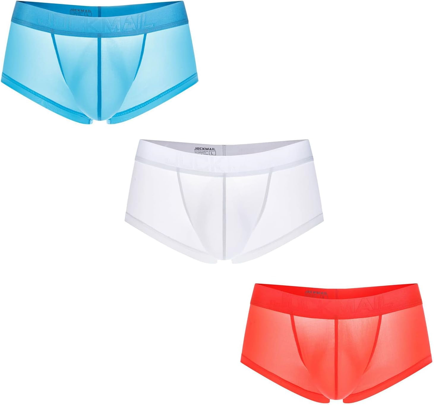 JOCKMAIL 3PCS/Pack Mens Boxer Briefs Mens Underwear Boxer Briefs Pack ...