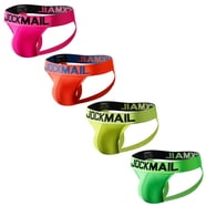 JOCKMAIL Mens Underwear JockStrap Stretch Mens Jock Strap G-string ...