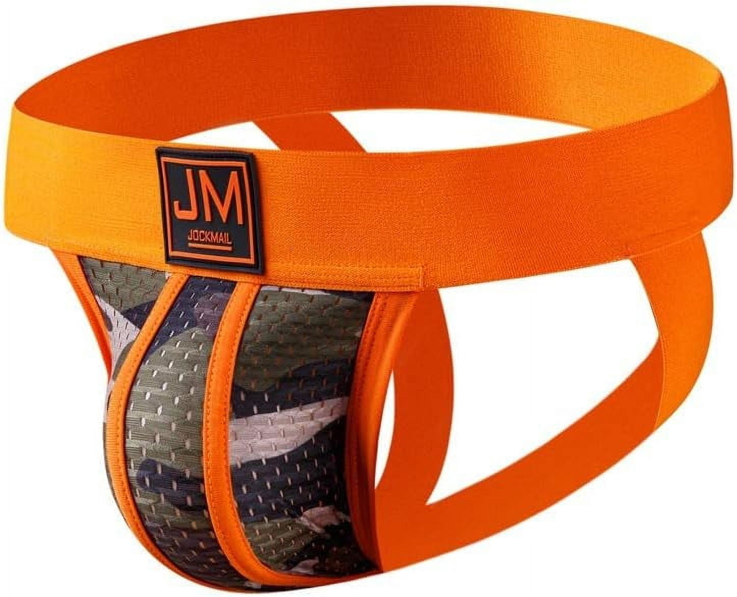 JOCKMAIL Camouflage Mens Jockstraps Underwear Mesh Low Rise Stretch ...