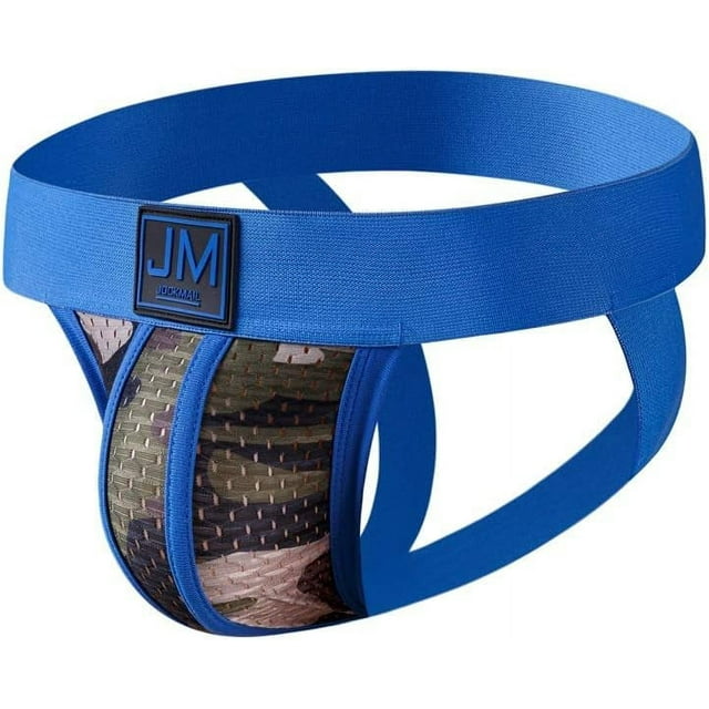 JOCKMAIL Camouflage Mens Jockstraps Underwear Mesh Low Rise Stretch ...