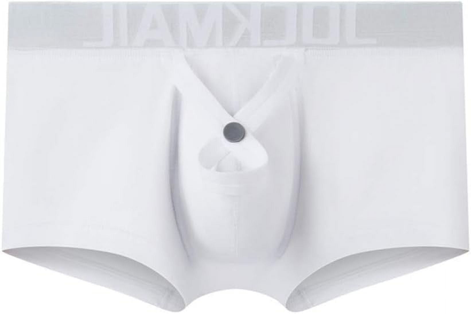 JOCKMAIL Men Boxer U Convex Cotton Pouch Adjustable Size Ring Men trunk ...