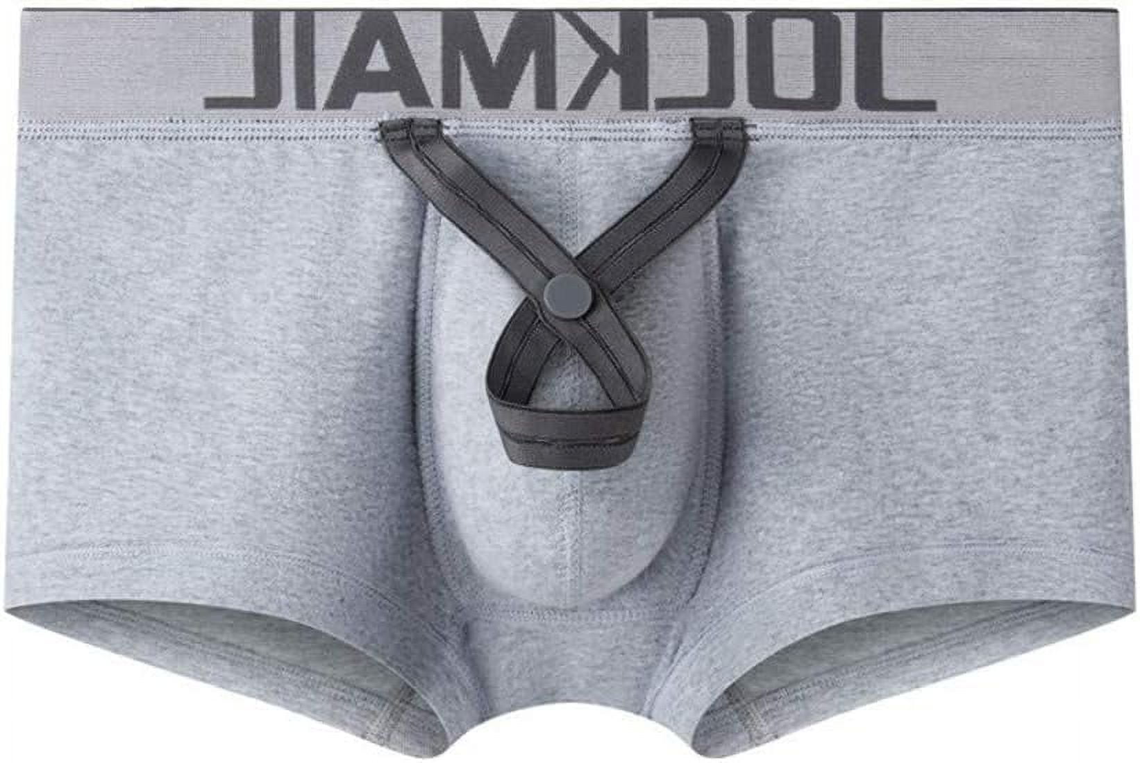 JOCKMAIL Men Boxer U Convex Cotton Pouch Adjustable Size Ring Men trunk ...