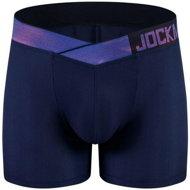JOCKMAIL Men's Boxer Briefs Men Padded Underwear Enhance Butt Lifter ...