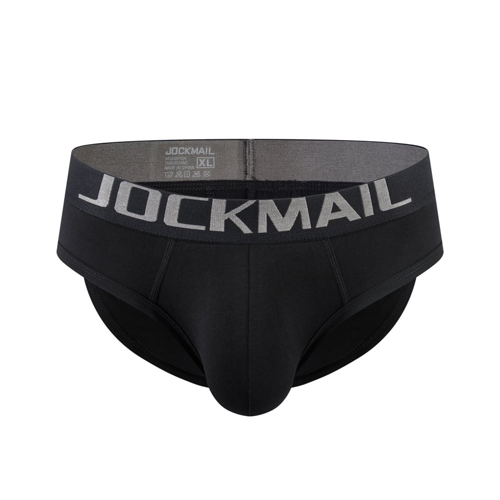 JOCKMAIL Men's Briefs with Butt Pad Underwear Athletic Cycling Underwear Boxer Shorts Cotton ...