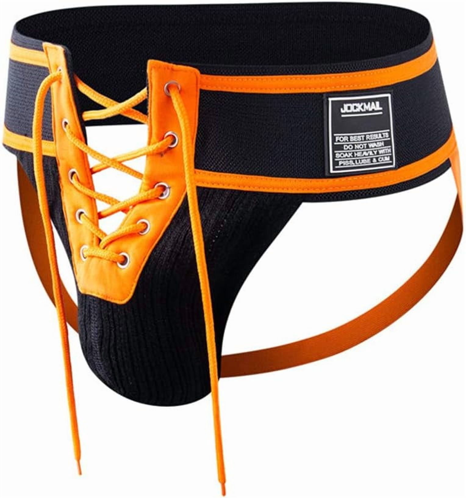 JOCKMAIL Men's Jock Strap Athletic Supporter Wide Belt Comfortable Men ...
