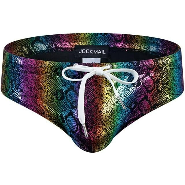 JOCKMAIL Men's Swimming Brief Men's Low Rise Swim Briefs Male Sexy ...