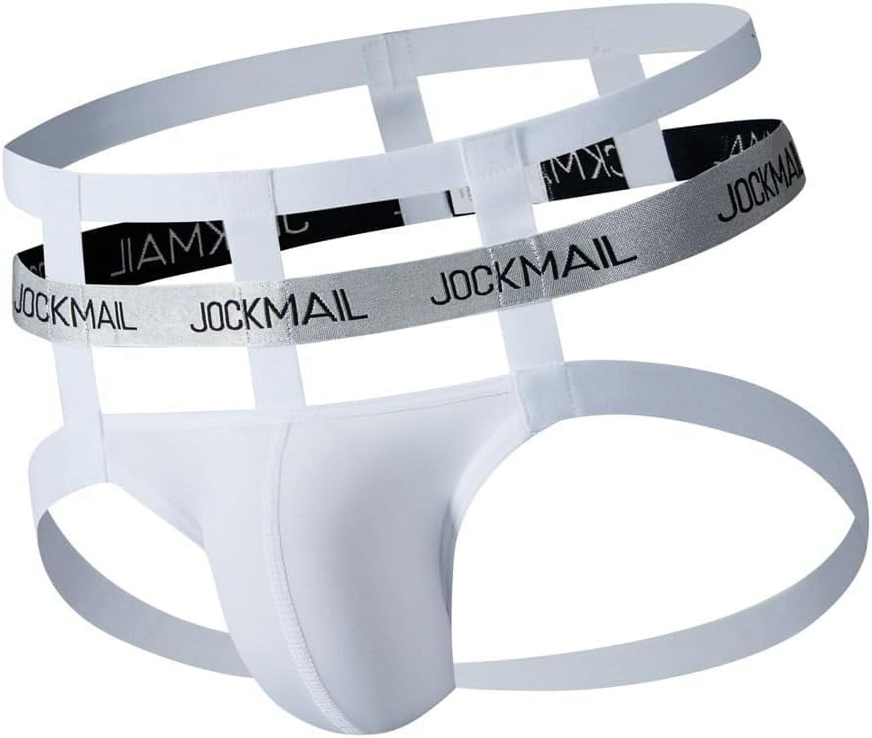 JOCKMAIL Men's Thong G-String Underwear Mens Sexy Jockstrap Breathable ...