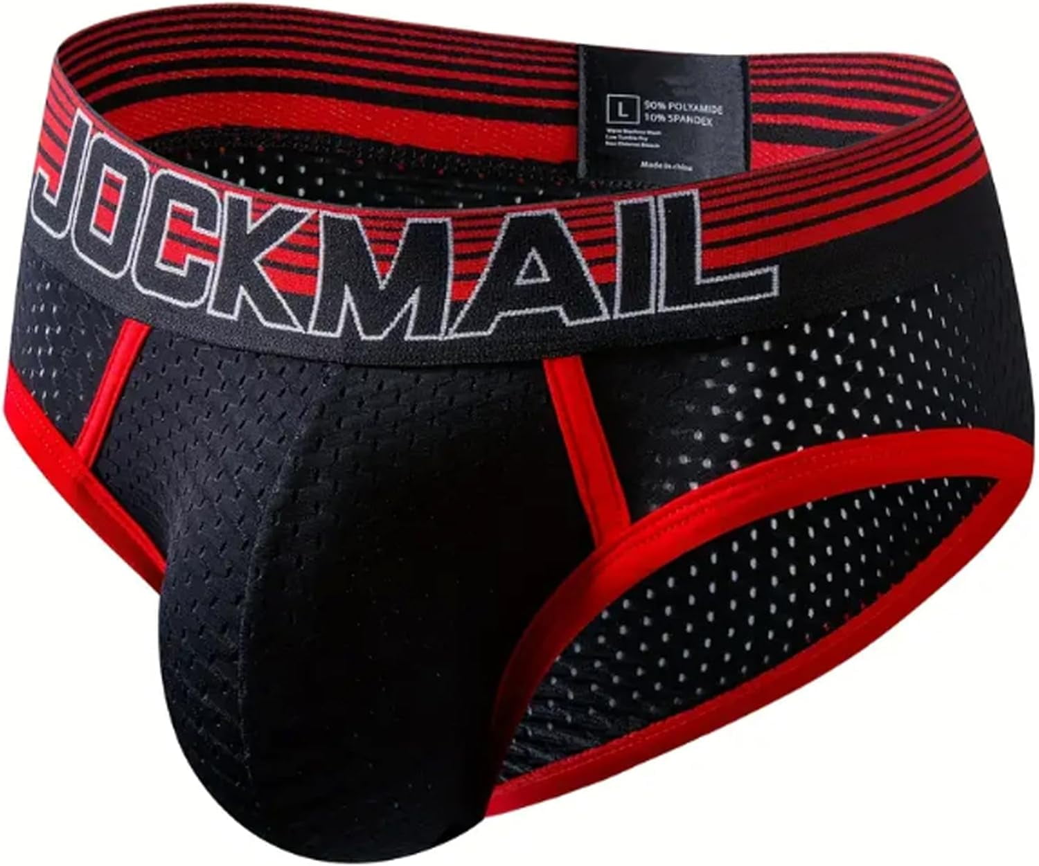JOCKMAIL Men's Underwear Briefs Men's Sexy Underwear Breathable Mesh ...