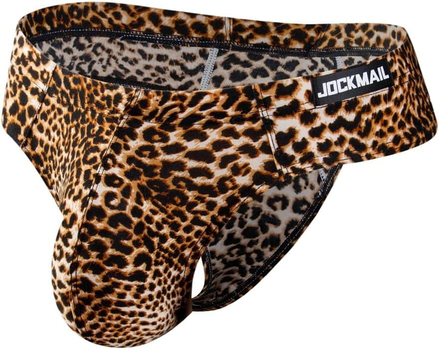 JOCKMAIL Men's Underwear Briefs Sexy Men Underwear Leopard Pattern ...