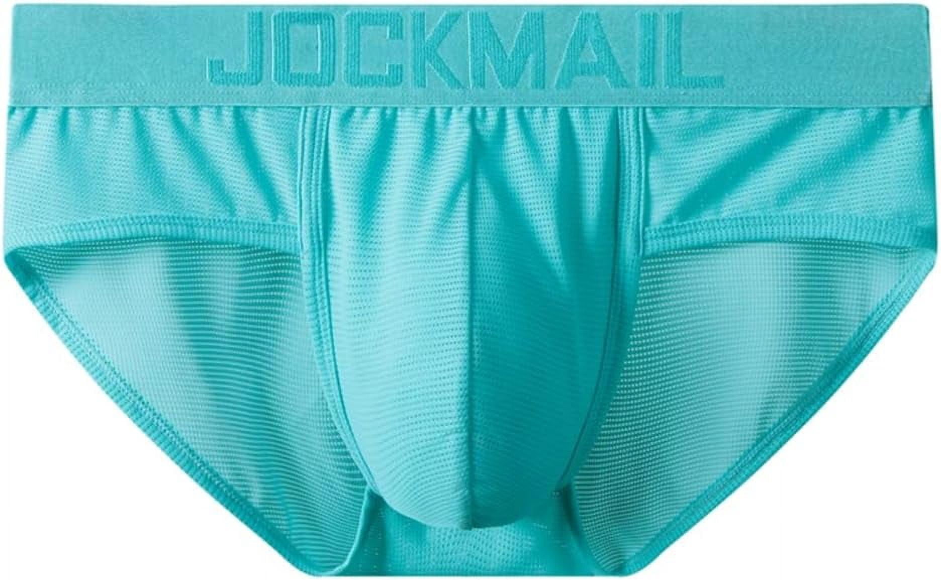JOCKMAIL Mens Briefs Underwear Breathable Mesh Comfort Underwear Briefs ...