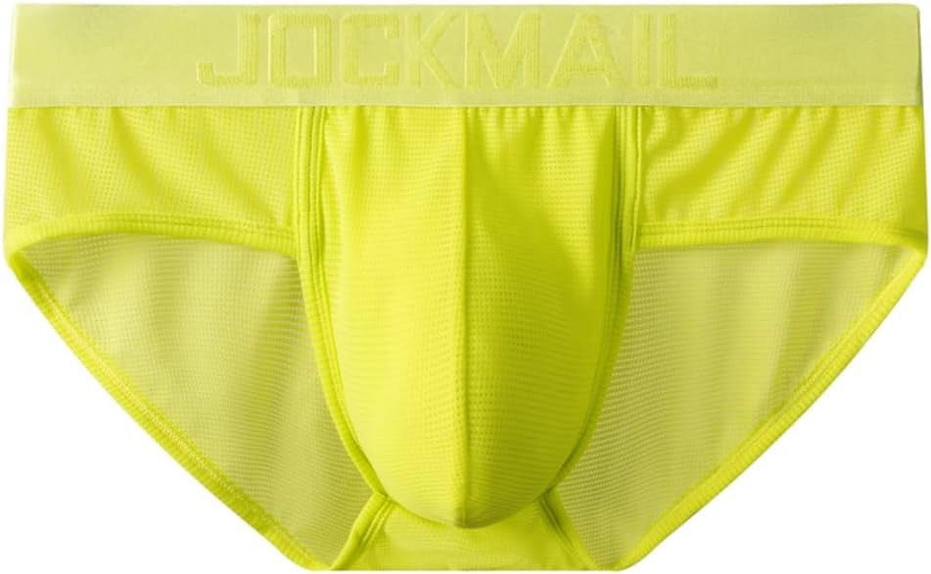 JOCKMAIL Mens Briefs Underwear Breathable Mesh Comfort Underwear Briefs ...