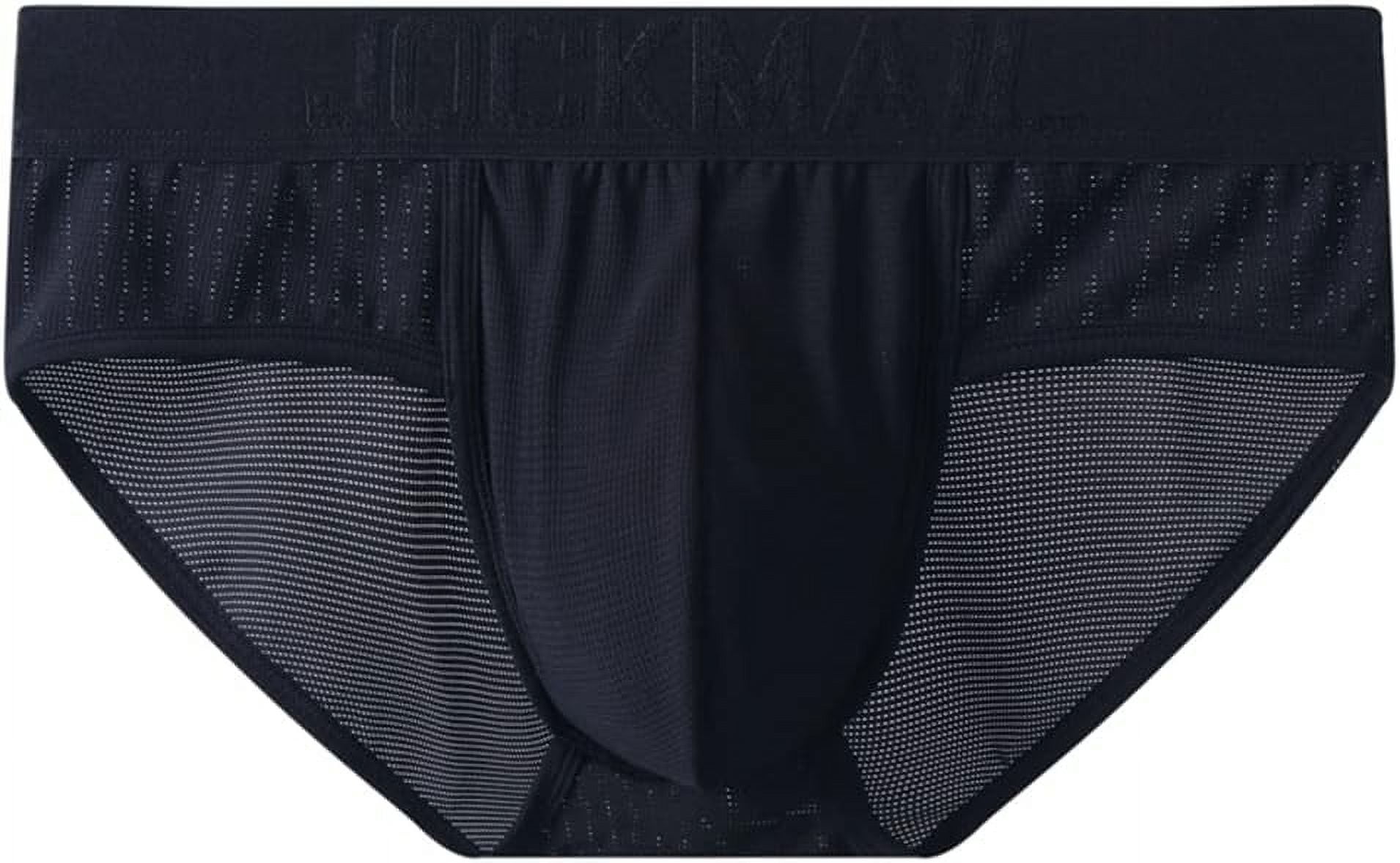 JOCKMAIL Mens Briefs Underwear Breathable Mesh Comfort Underwear Briefs ...