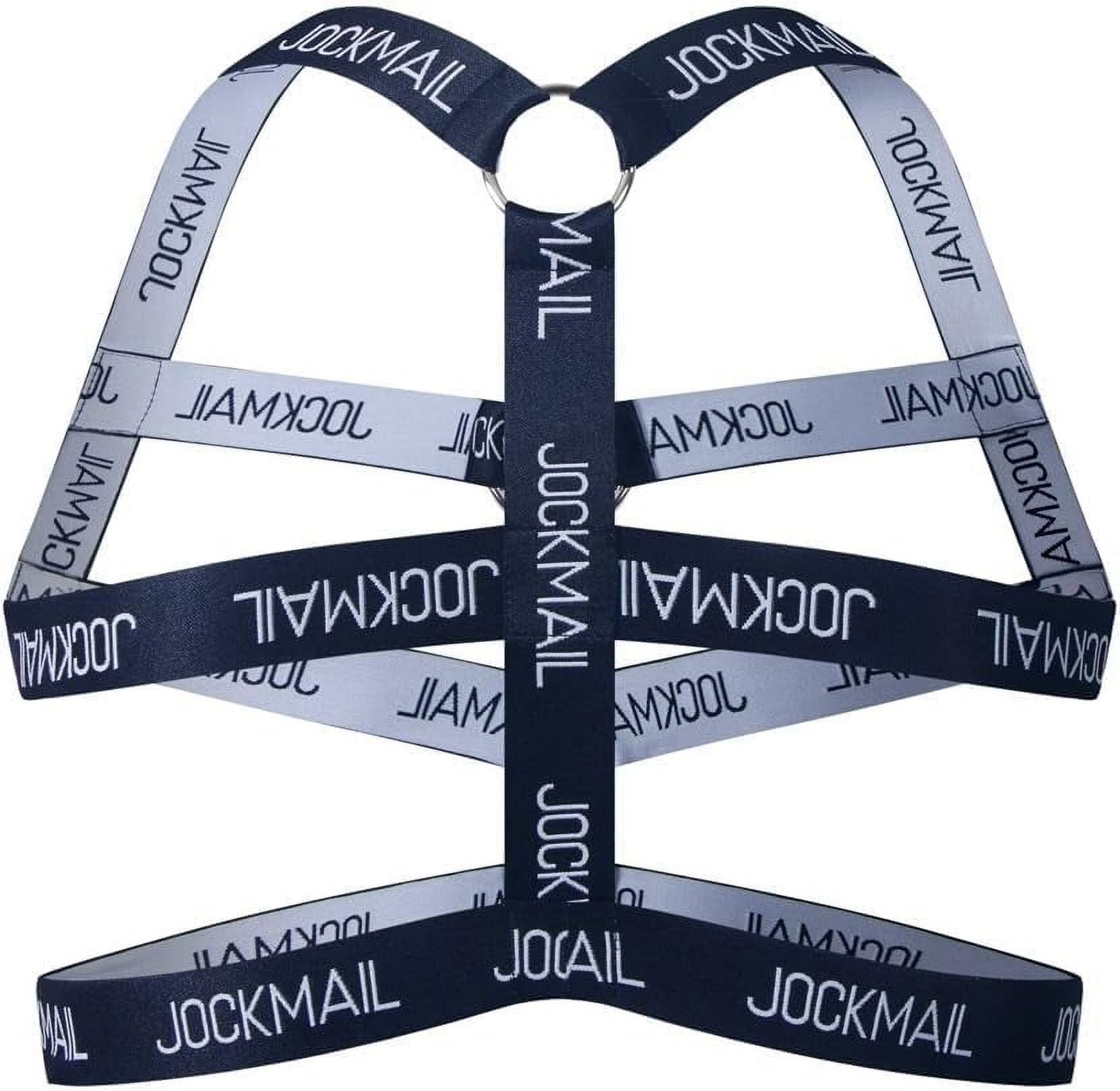 JOCKMAIL Mens Fitness Harness Belt Body Chest Elastic Shoulder Strap ...