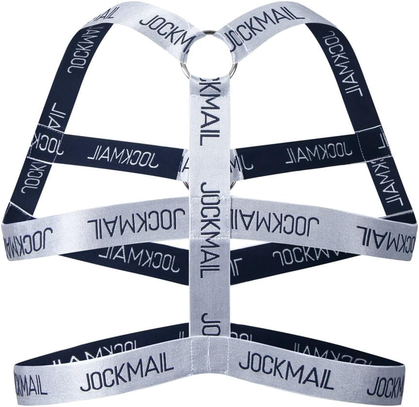 JOCKMAIL Mens Fitness Harness Belt Body Chest Elastic Shoulder Strap ...