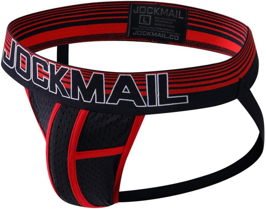 JOCKMAIL Mens Jockstrap Underwear Sport Gym Activewear - Walmart.com