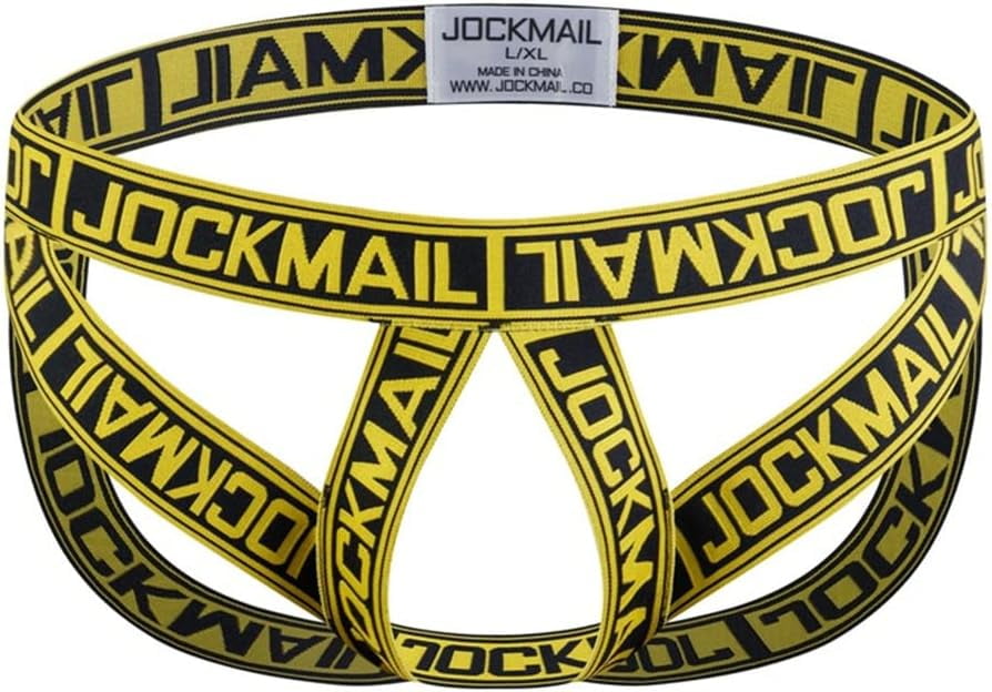 JOCKMAIL Mens Underwear JockStrap Stretch Mens Jock Strap G-string ...