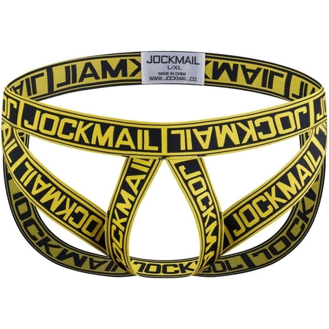 JOCKMAIL Mens Underwear JockStrap Stretch Mens Jock Strap G-string ...