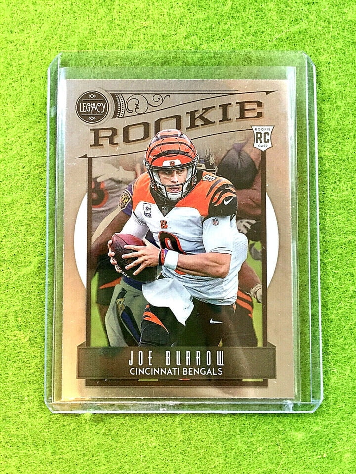 JOE BURROW ROOKIE CARD BENGALS SP RC 2020 Panini Chronicles LEGACY Joe ...