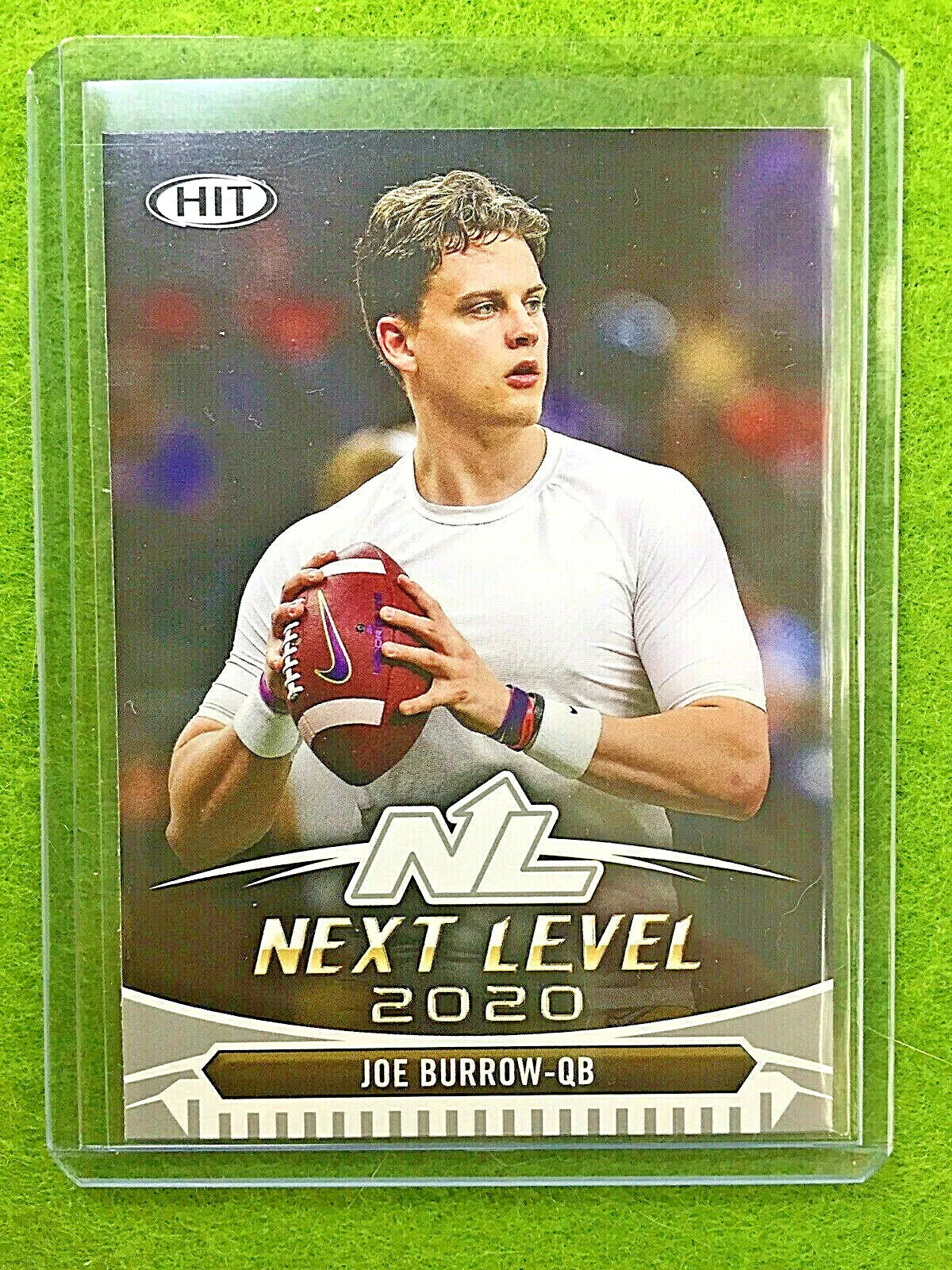 JOE BURROW ROOKIE CARD JERSEY #9 LSU RC 2020 Sage HIT Premier NEXT ...