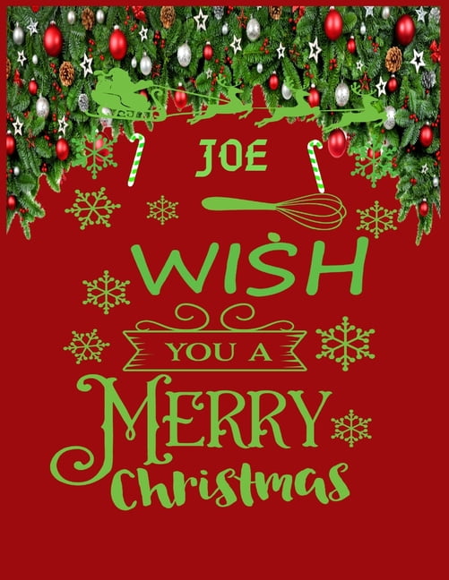 JOE wish you a merry christmas : A Creative Holiday Coloring, Drawing ...
