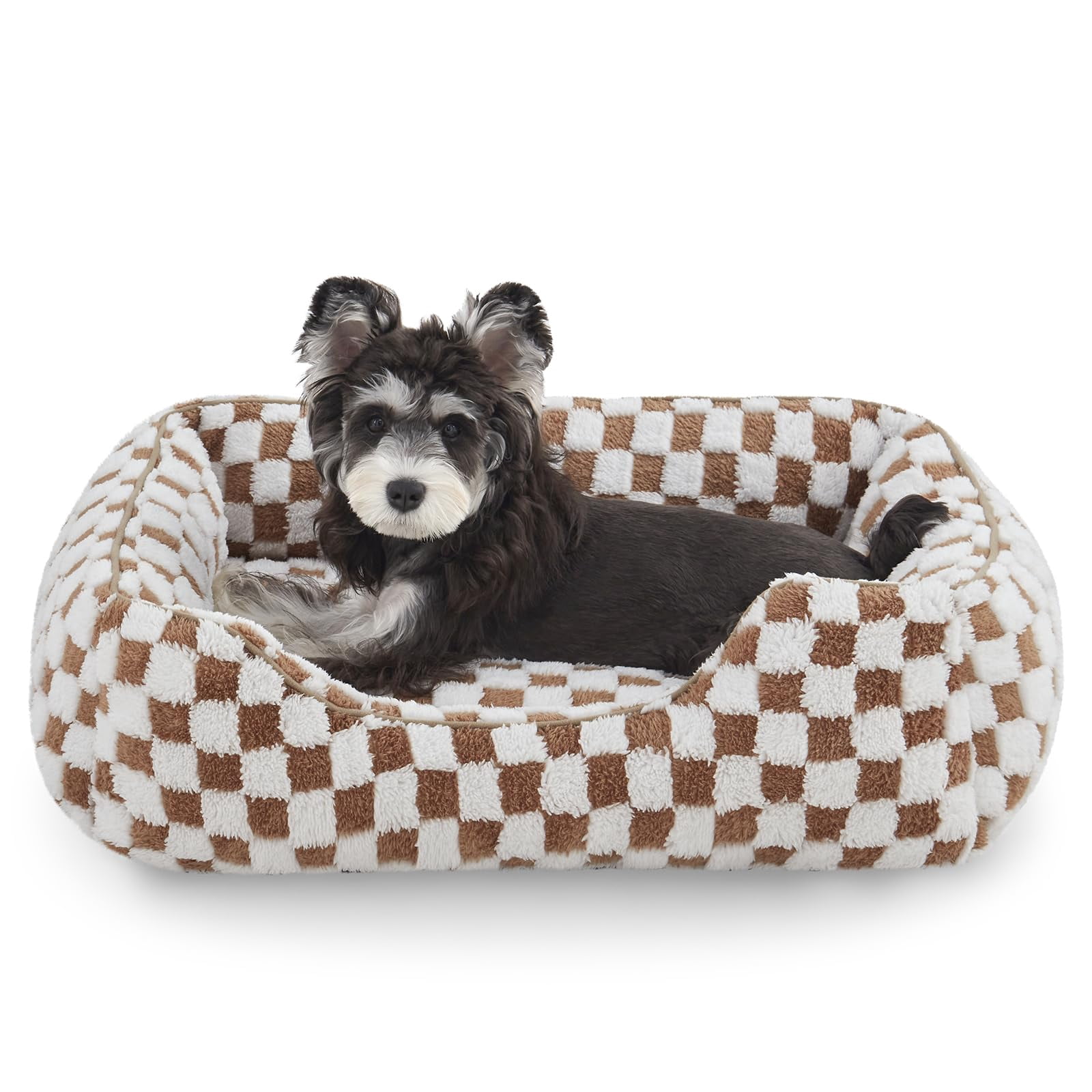 JOEJOY Dog Beds for Small Dogs -Cute Cat Beds for Indoor Cats Calming ...